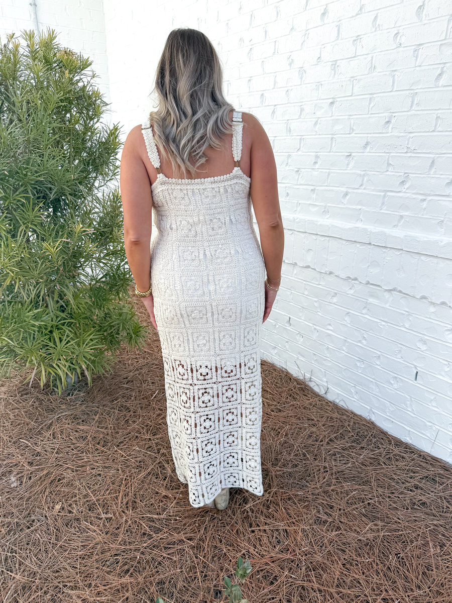 Crochet Tank Dress – Lobo's Boutique Tally